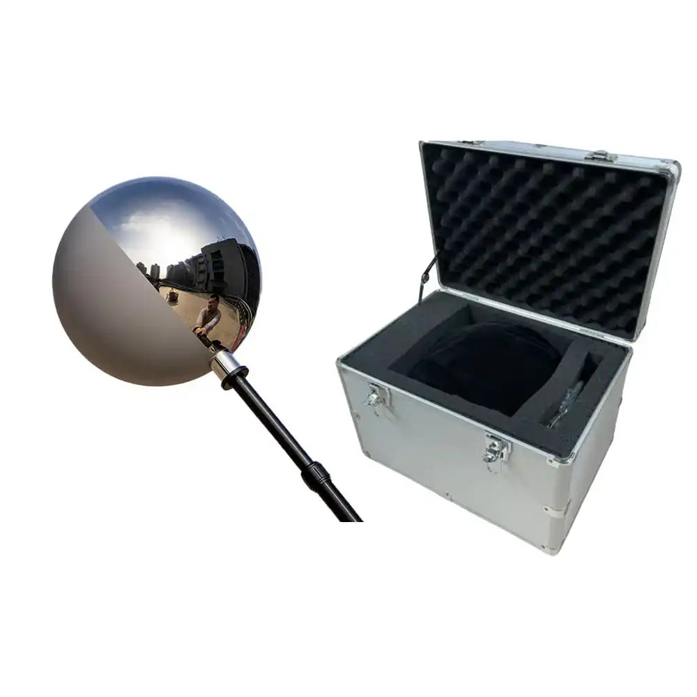 RefBall VFX BALL 25cm Single VFX Ball half mirror and half grey ball ...